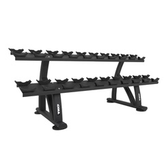 TKO 2-Tier 10 Pair Dumbbell Rack - Free Shipping!