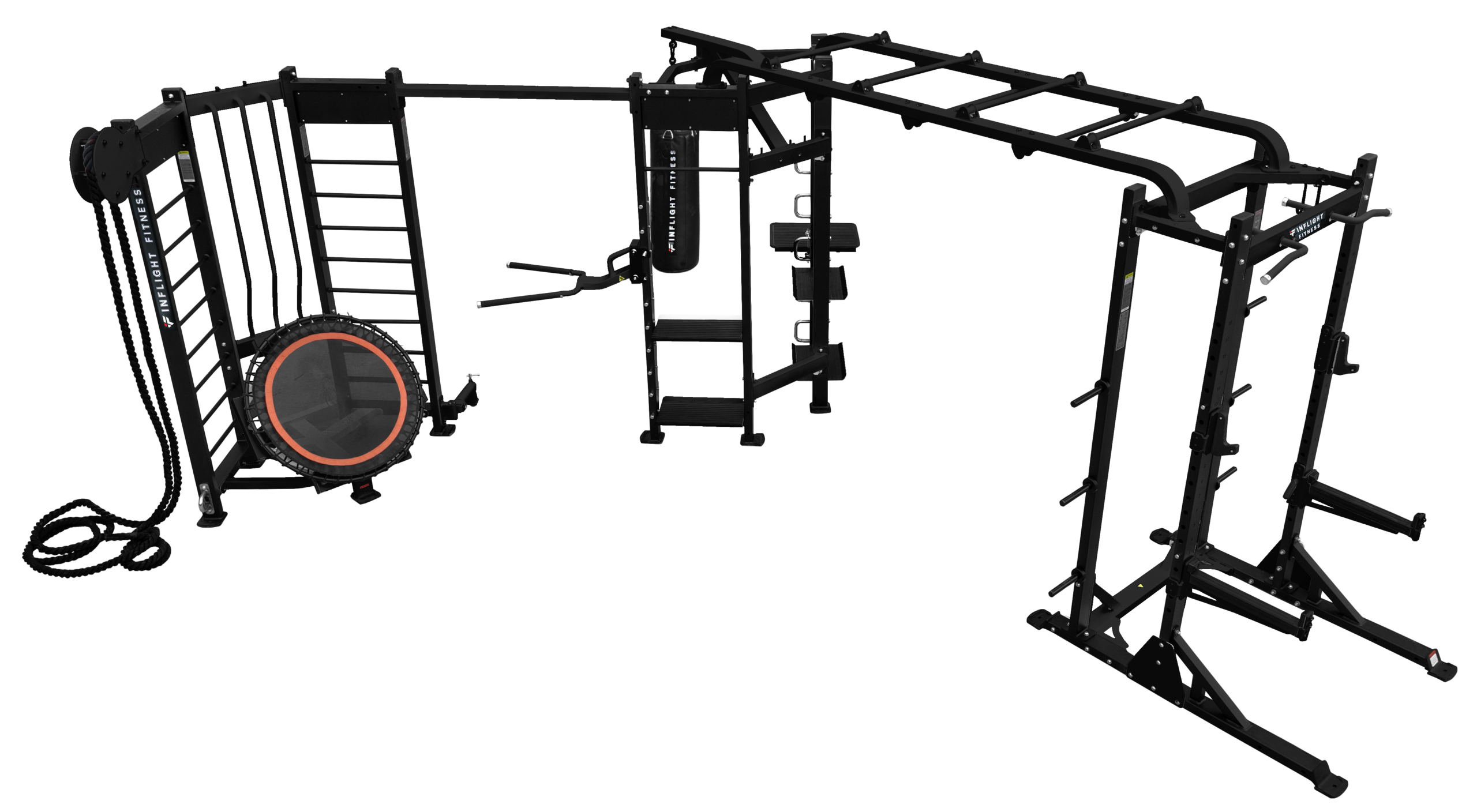 FitnessZone: Inflight Fitness Three-Station Multigym Shape-L