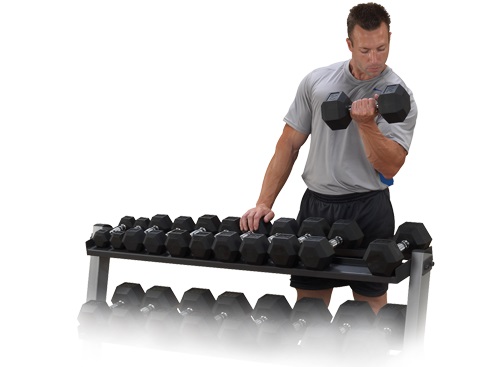 FitnessZone: Body-Solid Weight Storage