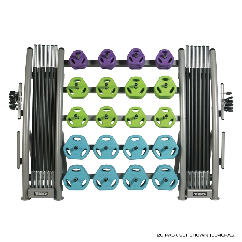 FitnessZone: TKO Plate Trees & TKO Dumbbell Racks